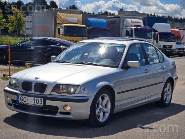 Grey BMW 320 2001 in Riga, with an engine capacity of 2.00 L and mileage of 426 thousand km for 2800 €, photo 3 on AUTOMOTO.COM.LV