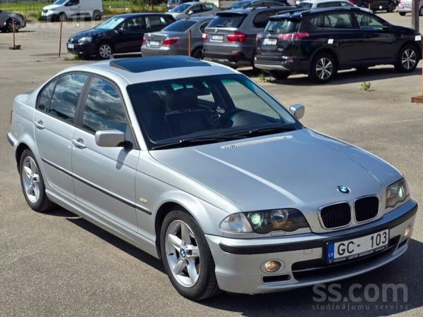 Grey BMW 320 2001 in Riga, with an engine capacity of 2.00 L and mileage of 426 thousand km for 2800 €, photo 5 on AUTOMOTO.COM.LV
