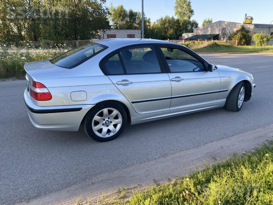 Grey BMW 320 2001 in Ludza, with an engine capacity of 2.00 L and mileage of 0 thousand km for 2900 €, photo 8 on AUTOMOTO.COM.LV