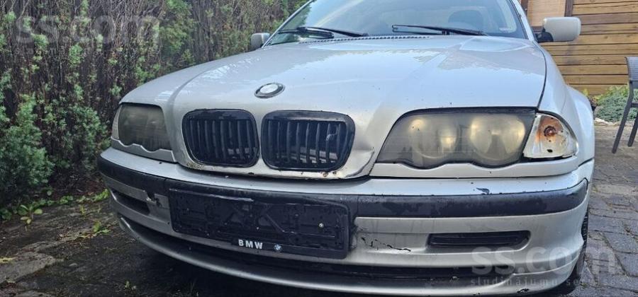 Grey BMW 320 2001 in Riga, with an engine capacity of 2.00 L and mileage of 395 thousand km for 750 €, photo 6 on AUTOMOTO.COM.LV
