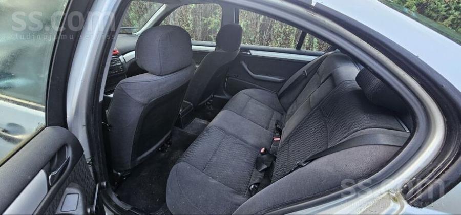 Grey BMW 320 2001 in Riga, with an engine capacity of 2.00 L and mileage of 395 thousand km for 750 €, photo 9 on AUTOMOTO.COM.LV