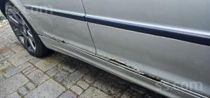 Grey BMW 320 2001 in Riga, with an engine capacity of 2.00 L and mileage of 395 thousand km for 750 €, photo 10 on AUTOMOTO.COM.LV