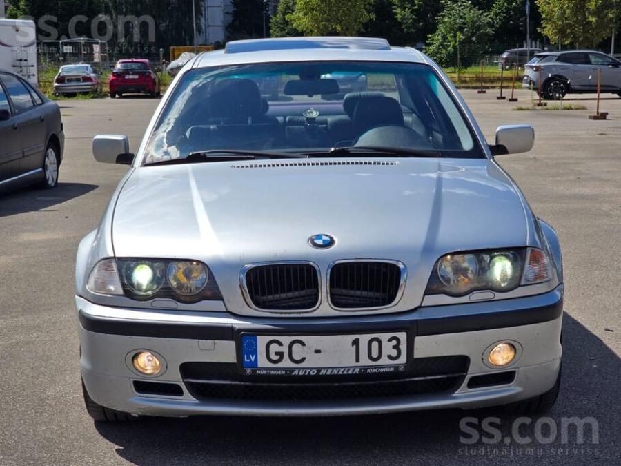 Grey BMW 320 2001 in Riga, with an engine capacity of 2.00 L and mileage of 425 thousand km for 2400 €, photo 4 on AUTOMOTO.COM.LV