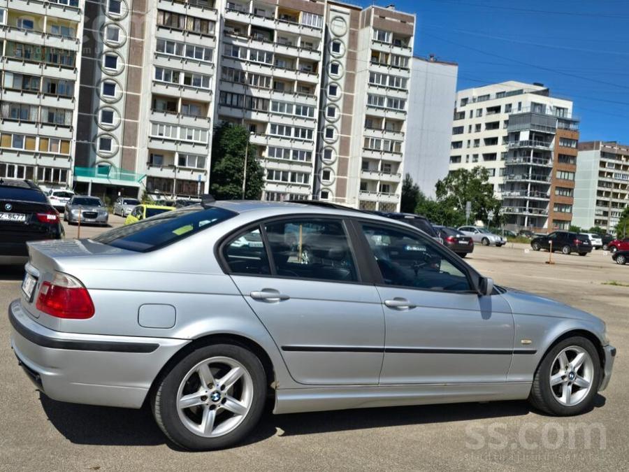 Grey BMW 320 2001 in Riga, with an engine capacity of 2.00 L and mileage of 425 thousand km for 2400 €, photo 15 on AUTOMOTO.COM.LV