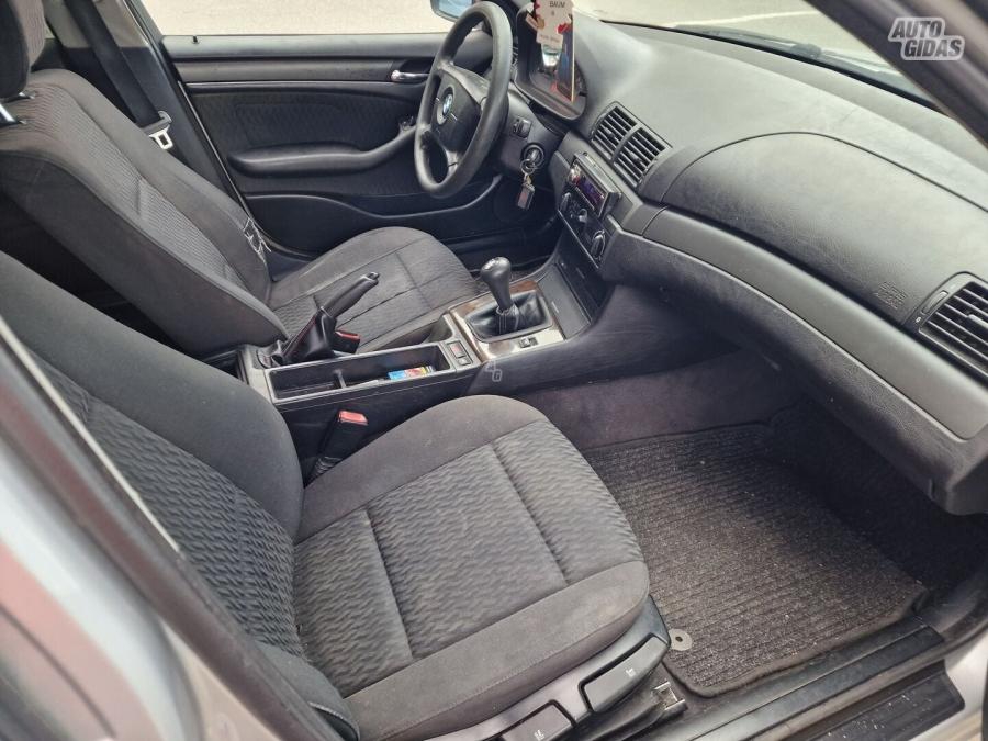 Grey BMW 320 2001 in Ukmerge, with an engine capacity of 2.00 L and mileage of 380 thousand km for 750 €, photo 7 on AUTOMOTO.COM.LV