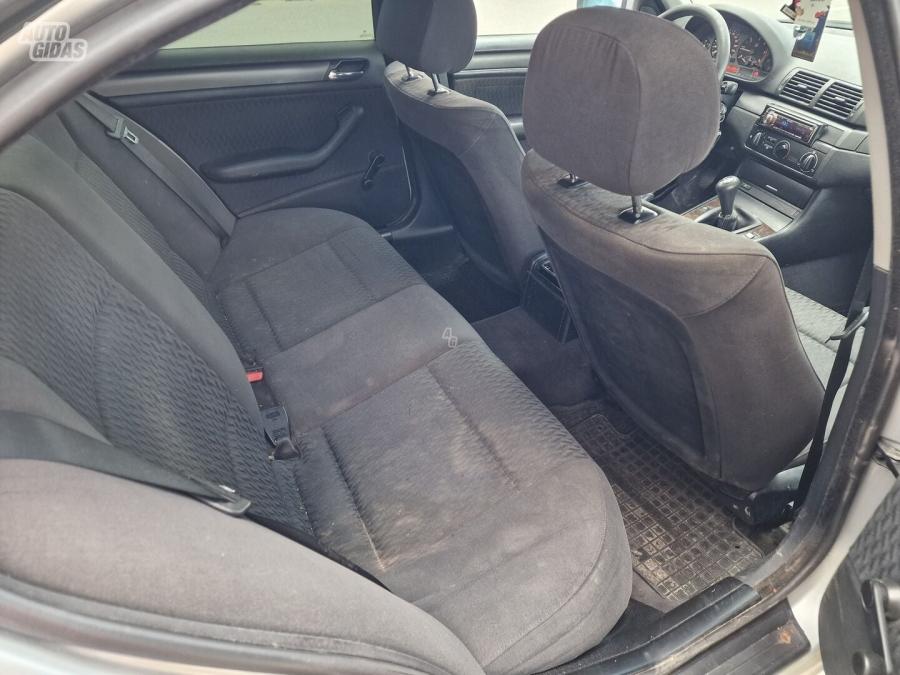 Grey BMW 320 2001 in Ukmerge, with an engine capacity of 2.00 L and mileage of 380 thousand km for 750 €, photo 8 on AUTOMOTO.COM.LV