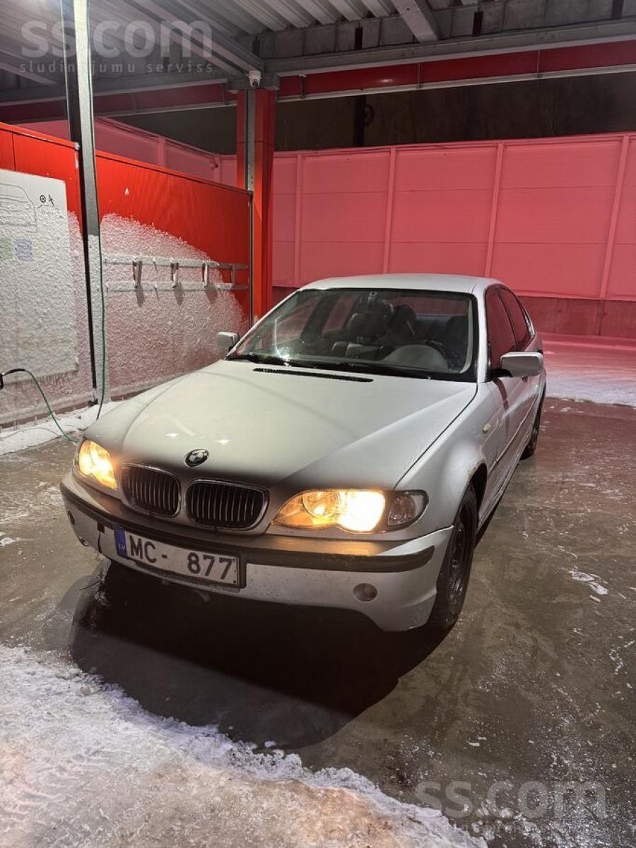 Grey BMW 320 2002 in Riga, with an engine capacity of 2.20 L and mileage of 346 thousand km for 2490 €, photo 4 on AUTOMOTO.COM.LV