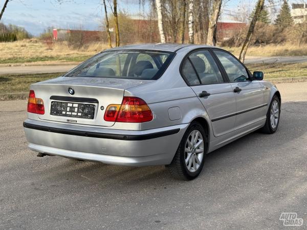 Pelēks BMW 320 2002 Alīta, ar dzinēja tilpumu 2.00 L un nobraukumu 352 tūkst. km par 1999 €, foto 4 vietnē AUTOMOTO.COM.LV