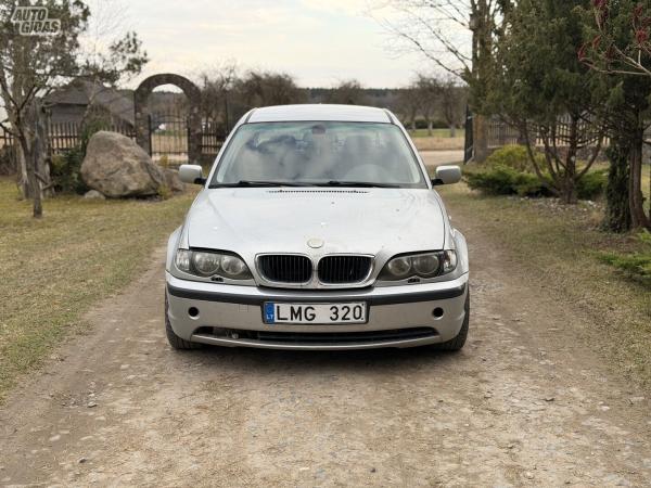 Pelēks BMW 320 2002 Viļņa, ar dzinēja tilpumu 2.00 L un nobraukumu 347 tūkst. km par 999 €, foto 2 vietnē AUTOMOTO.COM.LV