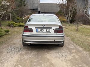 Grey BMW 320 2002 in Vilnius, with an engine capacity of 2.00 L and mileage of 347 thousand km for 999 €, photo 6 on AUTOMOTO.COM.LV