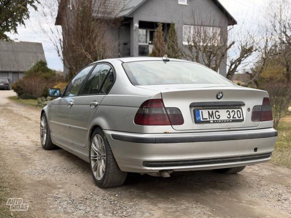 Pelēks BMW 320 2002 Viļņa, ar dzinēja tilpumu 2.00 L un nobraukumu 347 tūkst. km par 999 €, foto 6 vietnē AUTOMOTO.COM.LV