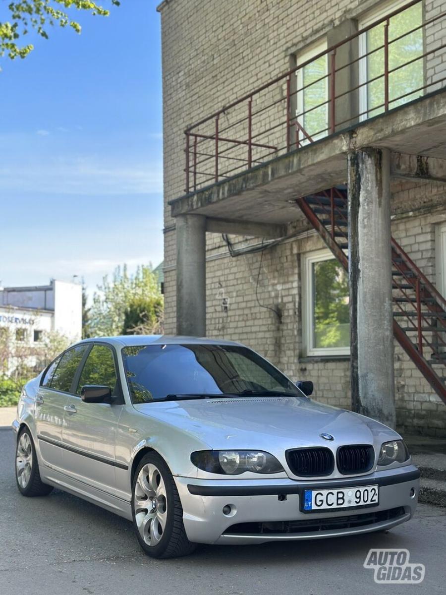 Pelēks BMW 320 2002 Klaipėda, ar dzinēja tilpumu 2.00 L un nobraukumu 360 tūkst. km par 1550 €, foto 3 vietnē AUTOMOTO.COM.LV