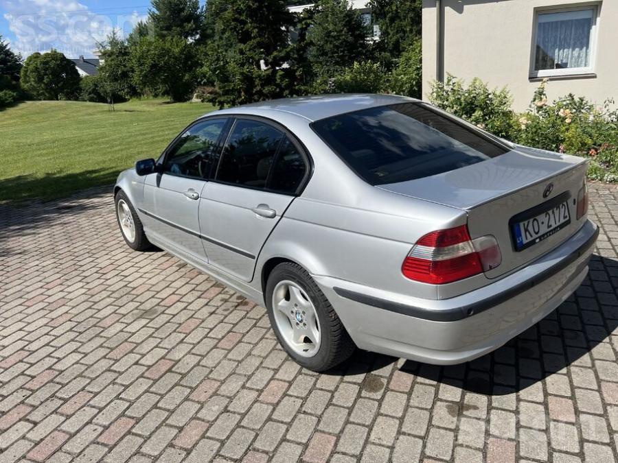 Grey BMW 320 2002 in Riga, with an engine capacity of 2.00 L and mileage of 317 thousand km for 2500 €, photo 1 on AUTOMOTO.COM.LV