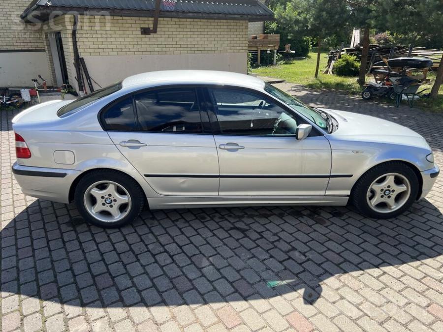 Grey BMW 320 2002 in Riga, with an engine capacity of 2.00 L and mileage of 317 thousand km for 2500 €, photo 5 on AUTOMOTO.COM.LV
