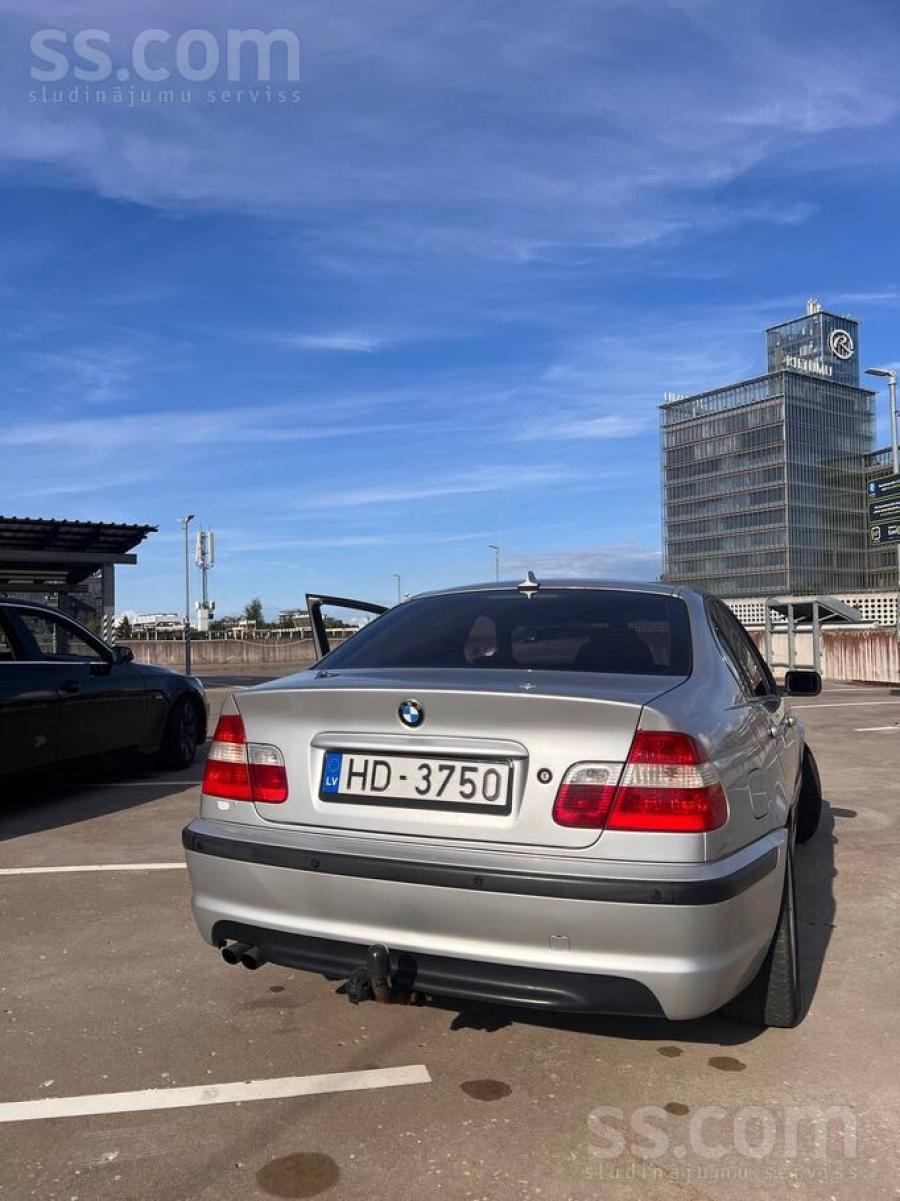 Pelēks BMW 320 2002 Rīga, ar dzinēja tilpumu 2.20 L un nobraukumu 377 tūkst. km par 3500 €, foto 4 vietnē AUTOMOTO.COM.LV