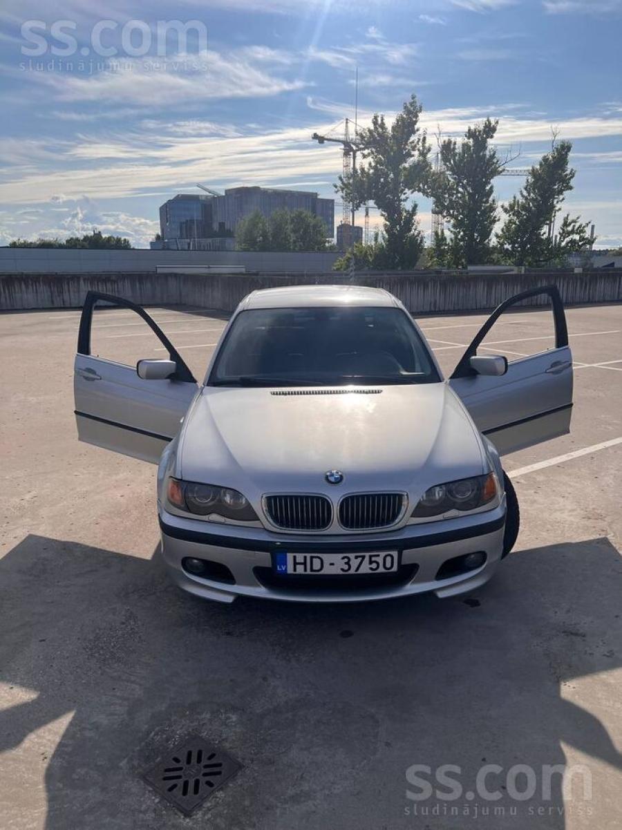 Pelēks BMW 320 2002 Rīga, ar dzinēja tilpumu 2.20 L un nobraukumu 377 tūkst. km par 3500 €, foto 6 vietnē AUTOMOTO.COM.LV