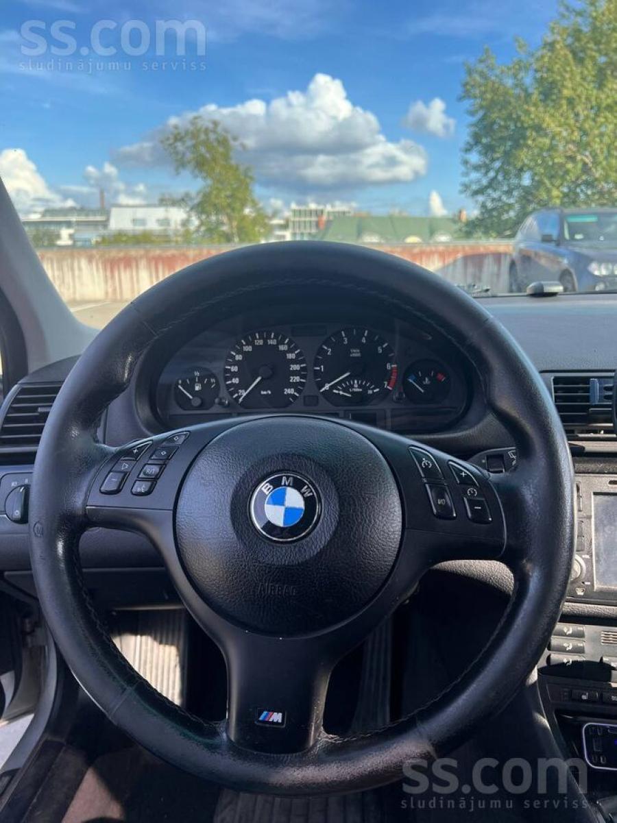 Pelēks BMW 320 2002 Rīga, ar dzinēja tilpumu 2.20 L un nobraukumu 377 tūkst. km par 3500 €, foto 11 vietnē AUTOMOTO.COM.LV