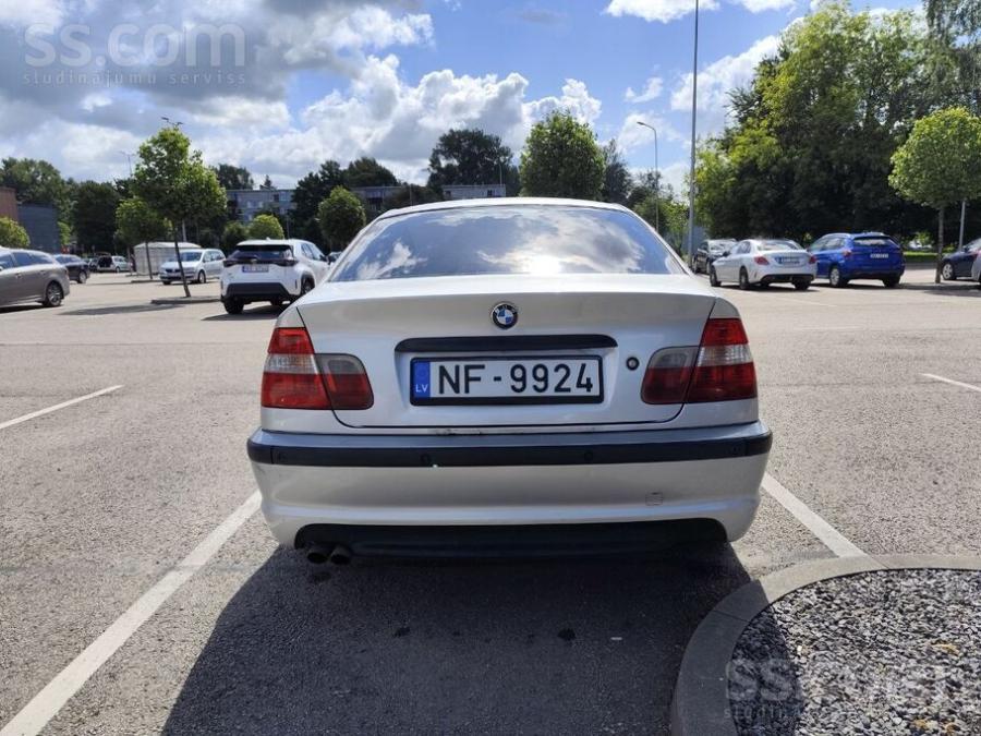 Pelēks BMW 320 2002 Rīga, ar dzinēja tilpumu 2.20 L un nobraukumu 290 tūkst. km par 2100 €, foto 4 vietnē AUTOMOTO.COM.LV