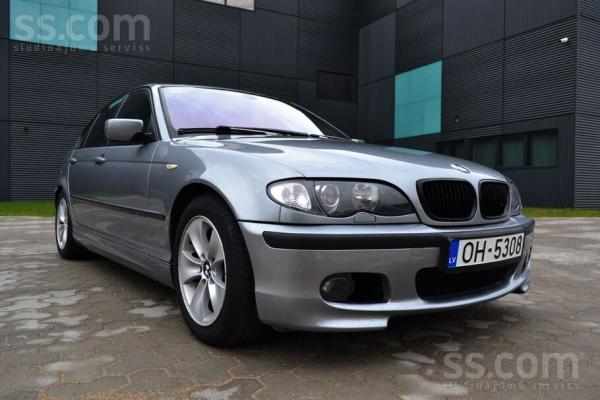 Grey BMW 320 2003 in Riga, with an engine capacity of 2.00 L and mileage of 285 thousand km for 3500 €, photo 3 on AUTOMOTO.COM.LV