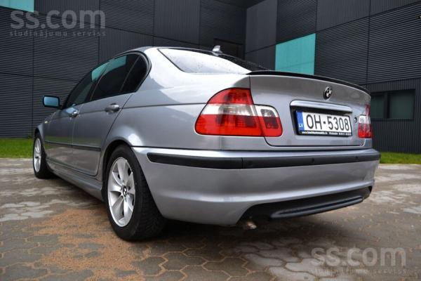 Grey BMW 320 2003 in Riga, with an engine capacity of 2.00 L and mileage of 285 thousand km for 3500 €, photo 7 on AUTOMOTO.COM.LV