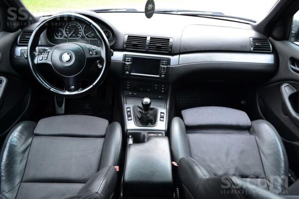 Grey BMW 320 2003 in Riga, with an engine capacity of 2.00 L and mileage of 285 thousand km for 3500 €, photo 10 on AUTOMOTO.COM.LV