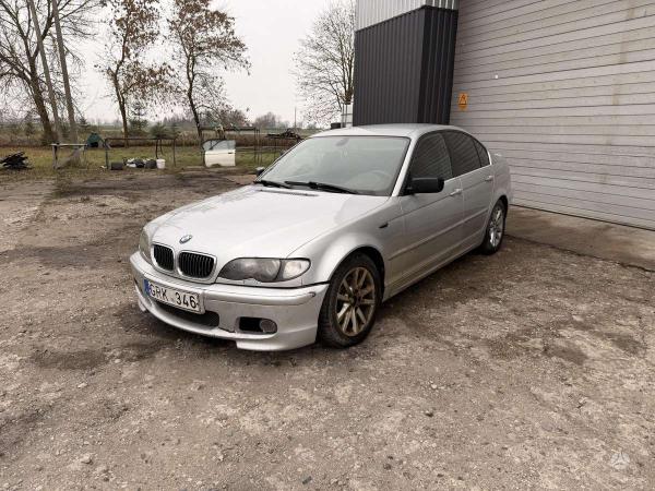 Pelēks BMW 320 2003 Radviliškis, ar dzinēja tilpumu 2.00 L un nobraukumu 350 tūkst. km par 1900 €, foto 2 vietnē AUTOMOTO.COM.LV
