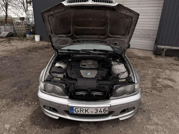 Pelēks BMW 320 2003 Radviliškis, ar dzinēja tilpumu 2.00 L un nobraukumu 350 tūkst. km par 1900 €, foto 5 vietnē AUTOMOTO.COM.LV