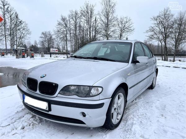 Pelēks BMW 320 2003 Viļņa, ar dzinēja tilpumu 2.00 L un nobraukumu 417 tūkst. km par 2350 €, foto 1 vietnē AUTOMOTO.COM.LV