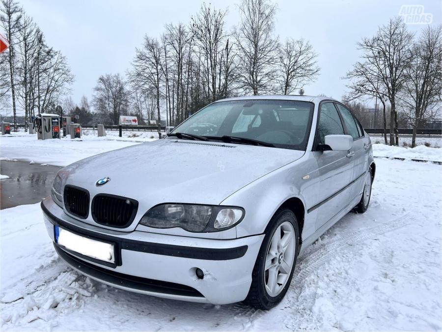 Pelēks BMW 320 2003 Viļņa, ar dzinēja tilpumu 2.00 L un nobraukumu 417 tūkst. km par 2350 €, foto 1 vietnē AUTOMOTO.COM.LV