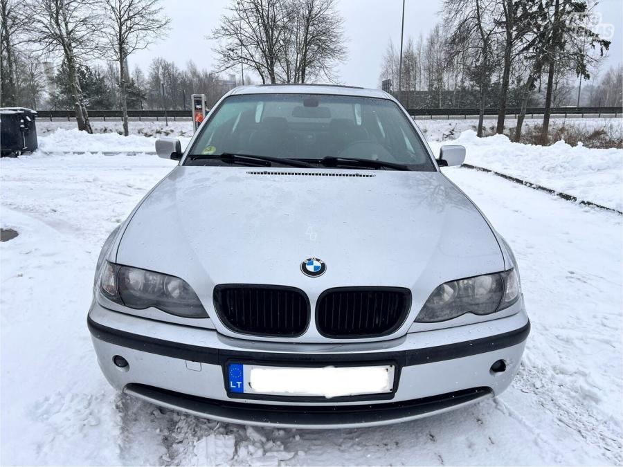Pelēks BMW 320 2003 Viļņa, ar dzinēja tilpumu 2.00 L un nobraukumu 417 tūkst. km par 2350 €, foto 2 vietnē AUTOMOTO.COM.LV