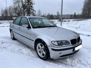 Pelēks BMW 320 2003 Viļņa, ar dzinēja tilpumu 2.00 L un nobraukumu 417 tūkst. km par 2350 €, foto 3 vietnē AUTOMOTO.COM.LV
