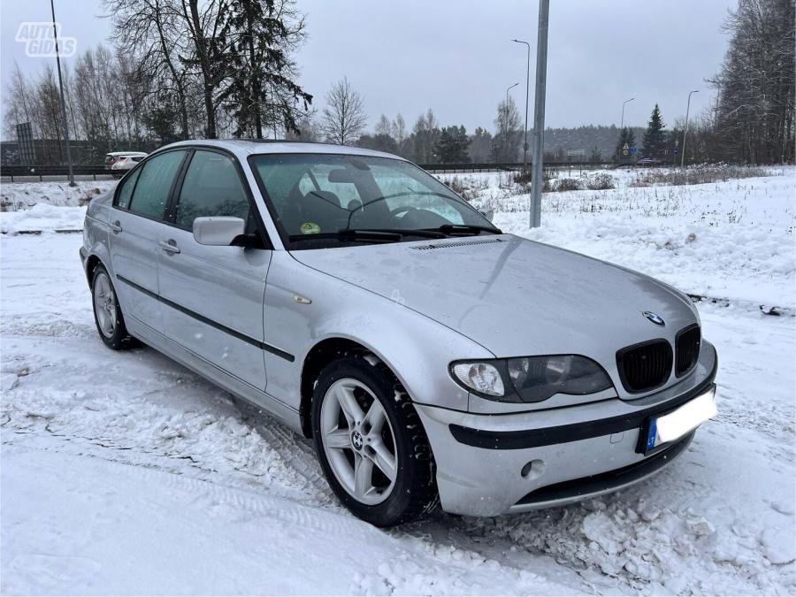 Pelēks BMW 320 2003 Viļņa, ar dzinēja tilpumu 2.00 L un nobraukumu 417 tūkst. km par 2350 €, foto 3 vietnē AUTOMOTO.COM.LV