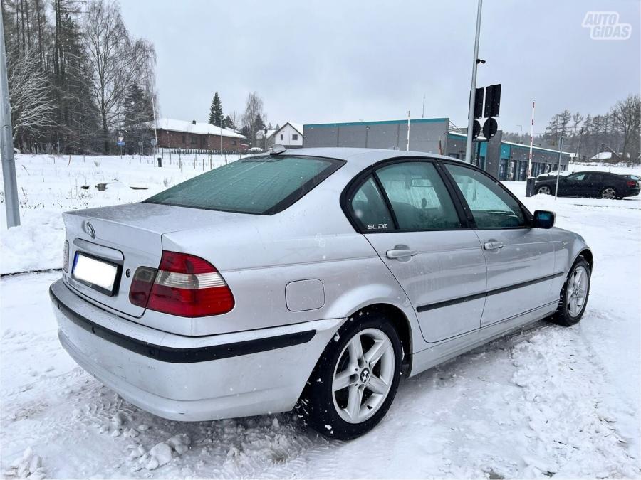 Pelēks BMW 320 2003 Viļņa, ar dzinēja tilpumu 2.00 L un nobraukumu 417 tūkst. km par 2350 €, foto 4 vietnē AUTOMOTO.COM.LV