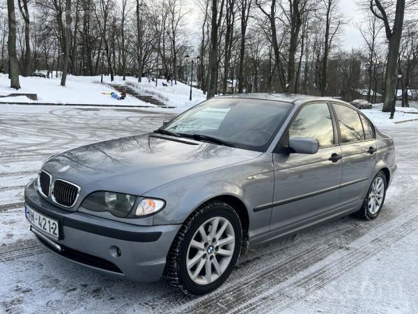 Grey BMW 320 2003 in Riga, with an engine capacity of 2.00 L and mileage of 278 thousand km for 2550 €, photo 1 on AUTOMOTO.COM.LV