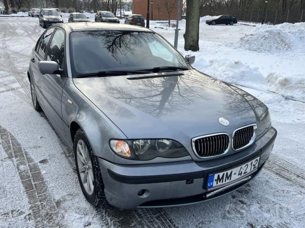 Grey BMW 320 2003 in Riga, with an engine capacity of 2.00 L and mileage of 278 thousand km for 2550 €, photo 2 on AUTOMOTO.COM.LV