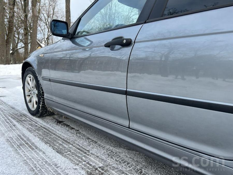 Grey BMW 320 2003 in Riga, with an engine capacity of 2.00 L and mileage of 278 thousand km for 2550 €, photo 5 on AUTOMOTO.COM.LV