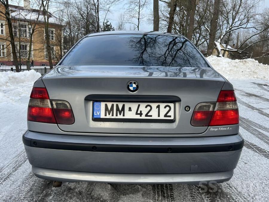 Grey BMW 320 2003 in Riga, with an engine capacity of 2.00 L and mileage of 278 thousand km for 2550 €, photo 11 on AUTOMOTO.COM.LV