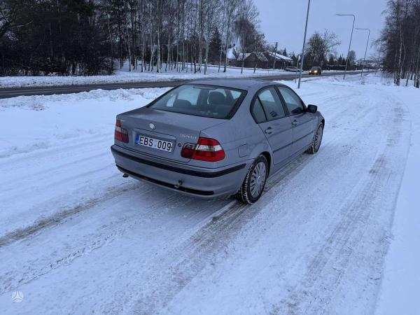 Grey BMW 320 2003 in Raseiniai, with an engine capacity of 2.00 L and mileage of 235 thousand km for 1500 €, photo 4 on AUTOMOTO.COM.LV