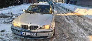 Grey BMW 320 2003 in Vilnius, with an engine capacity of 2.00 L and mileage of 381 thousand km for 1650 €, photo 2 on AUTOMOTO.COM.LV