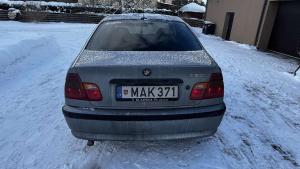 Grey BMW 320 2003 in Klaipeda, with an engine capacity of 2.00 L and mileage of 383 thousand km for 2200 €, photo 4 on AUTOMOTO.COM.LV