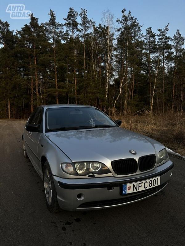 Grey BMW 320 2003 in Vilnius, with an engine capacity of 2.00 L and mileage of 334 thousand km for 1350 €, photo 1 on AUTOMOTO.COM.LV