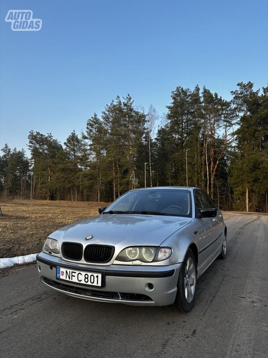 Pelēks BMW 320 2003 Viļņa, ar dzinēja tilpumu 2.00 L un nobraukumu 334 tūkst. km par 1350 €, foto 3 vietnē AUTOMOTO.COM.LV