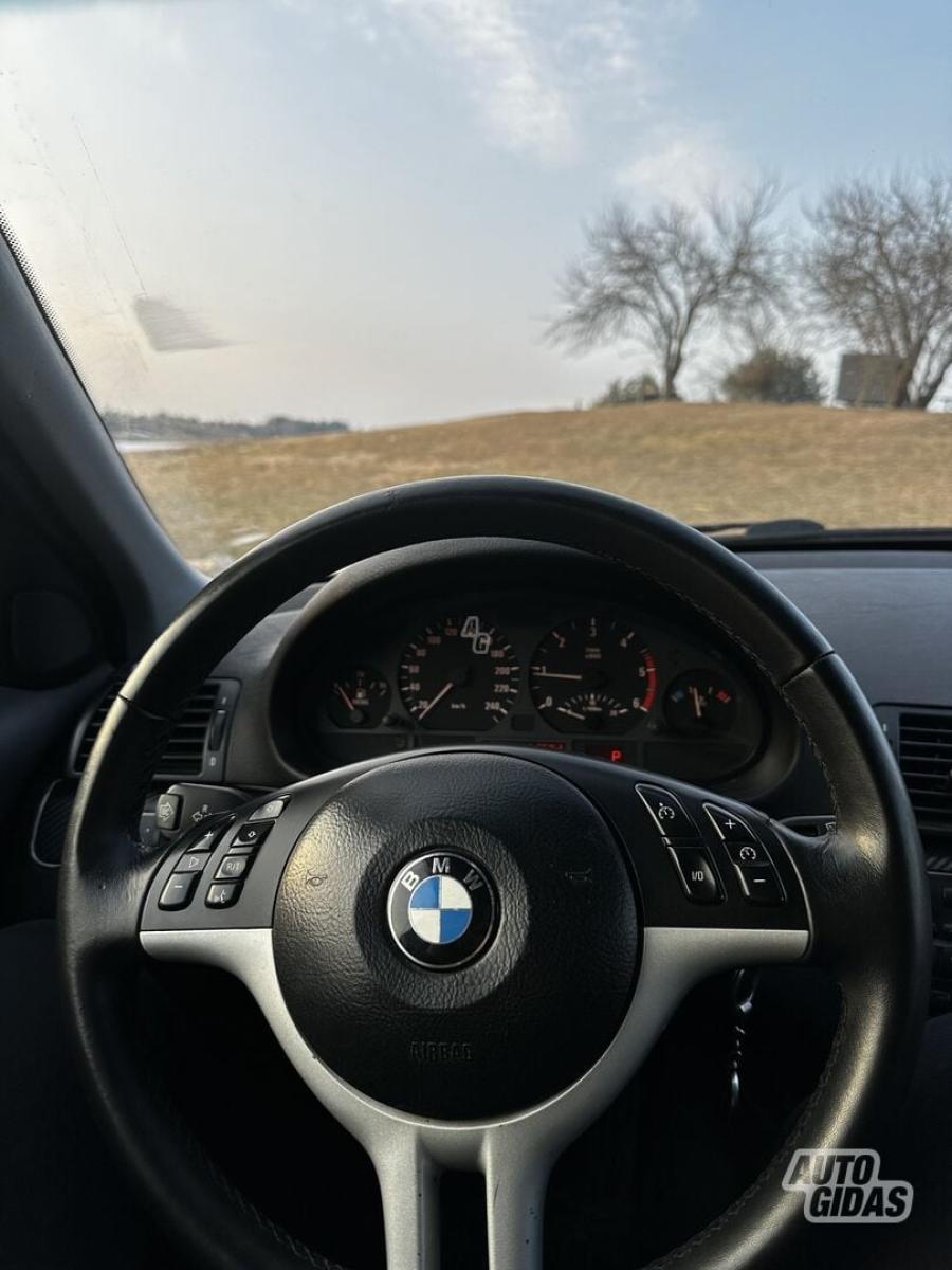 Pelēks BMW 320 2003 Viļņa, ar dzinēja tilpumu 2.00 L un nobraukumu 334 tūkst. km par 1350 €, foto 12 vietnē AUTOMOTO.COM.LV