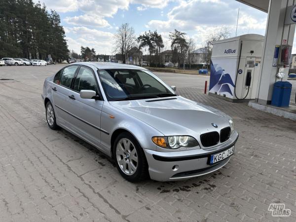 Grey BMW 320 2003 in Varena, with an engine capacity of 2.00 L and mileage of 385 thousand km for 1550 €, photo 3 on AUTOMOTO.COM.LV