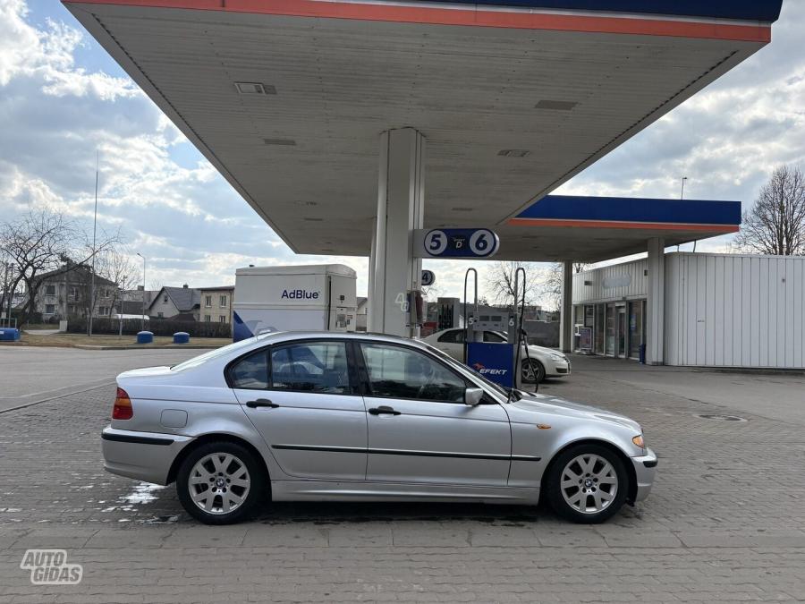 Grey BMW 320 2003 in Varena, with an engine capacity of 2.00 L and mileage of 385 thousand km for 1550 €, photo 8 on AUTOMOTO.COM.LV