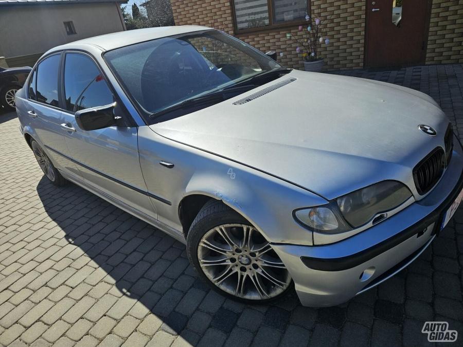 Grey BMW 320 2003 in Elektrenai, with an engine capacity of 2.00 L and mileage of 450 thousand km for 1200 €, photo 3 on AUTOMOTO.COM.LV