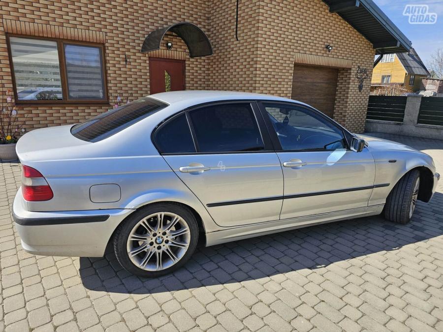 Grey BMW 320 2003 in Elektrenai, with an engine capacity of 2.00 L and mileage of 450 thousand km for 1200 €, photo 15 on AUTOMOTO.COM.LV