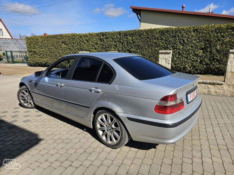 Grey BMW 320 2003 in Elektrenai, with an engine capacity of 2.00 L and mileage of 450 thousand km for 1200 €, photo 18 on AUTOMOTO.COM.LV
