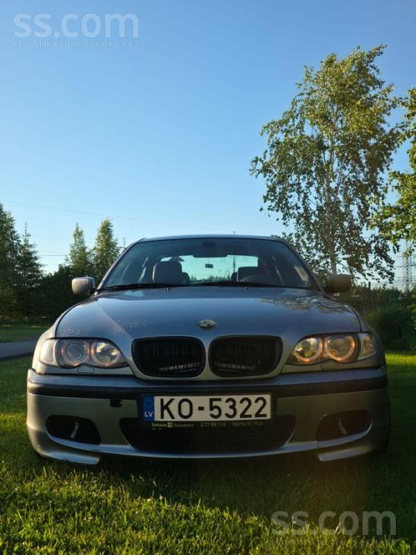 Grey BMW 320 2003 in Daugavpils, with an engine capacity of 2.00 L and mileage of 394 thousand km for 1950 €, photo 3 on AUTOMOTO.COM.LV