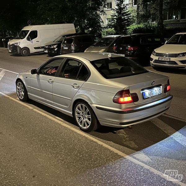 Pelēks BMW 320 2003 Viļņa, ar dzinēja tilpumu 2.00 L un nobraukumu 330 tūkst. km par 1450 €, foto 4 vietnē AUTOMOTO.COM.LV